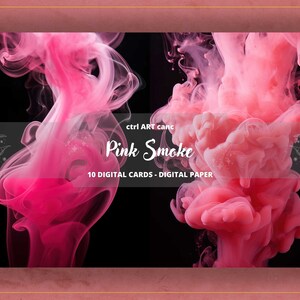 Smoke Printable Paper Smoke Effect Screen Smoke Pink Smoke Printable ...