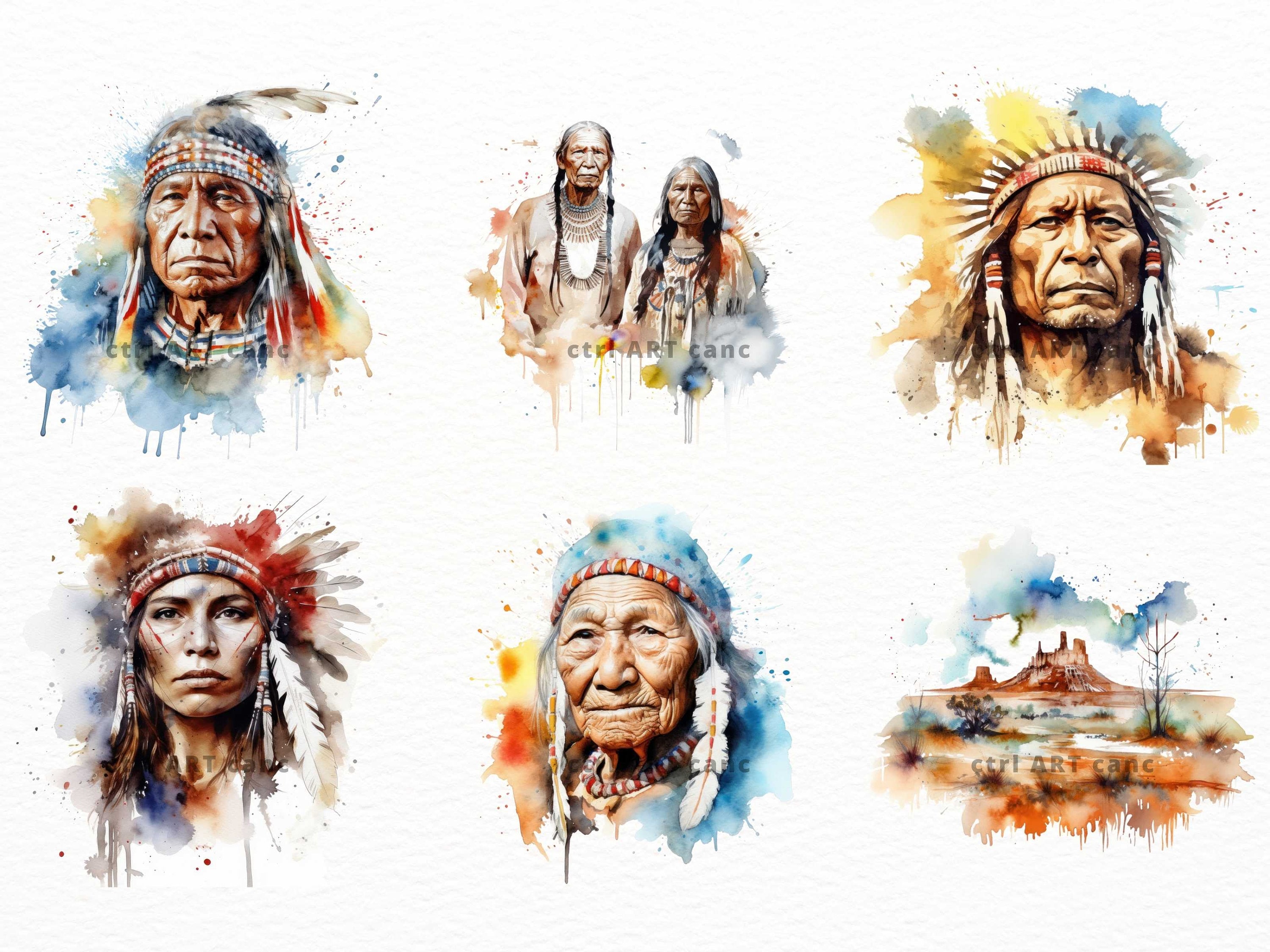 Native American Clipart Apache Clipart Sioux Clipart - Etsy Australia