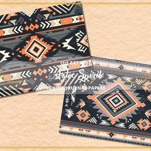 Aztec Digital Paper Maya Journal Kit Inca Printable Paper Maya ...