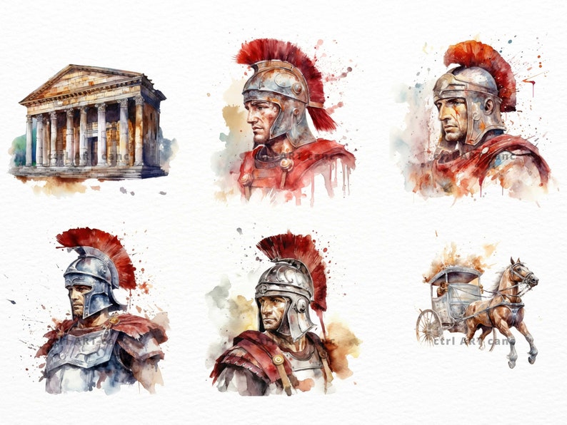 Ancient Rome Clipart Rome Clipart Historical Clipart - Etsy