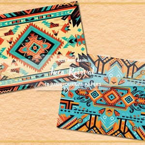 Aztec Digital Paper Maya Journal Kit Inca Printable Paper Maya ...