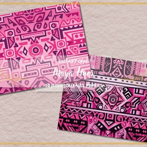 Aztec Digital Paper Maya Journal Kit Inca Printable Paper Maya ...