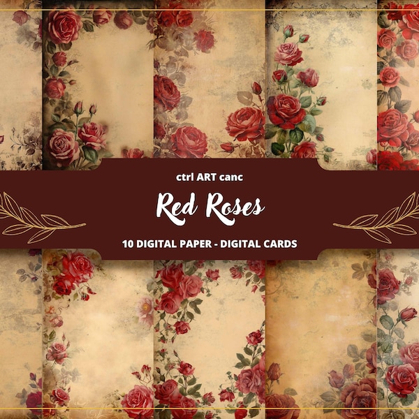 Rose Paper - Etsy
