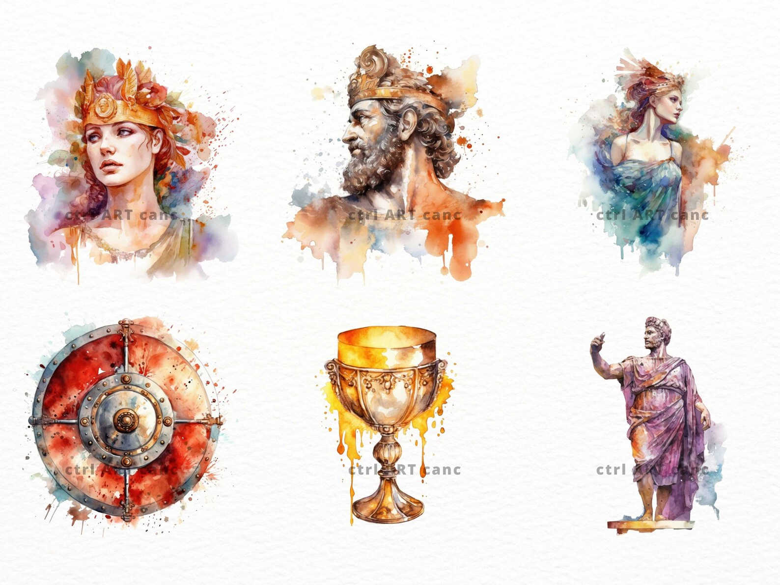 Ancient Rome Clipart Rome Clipart Historical Clipart - Etsy