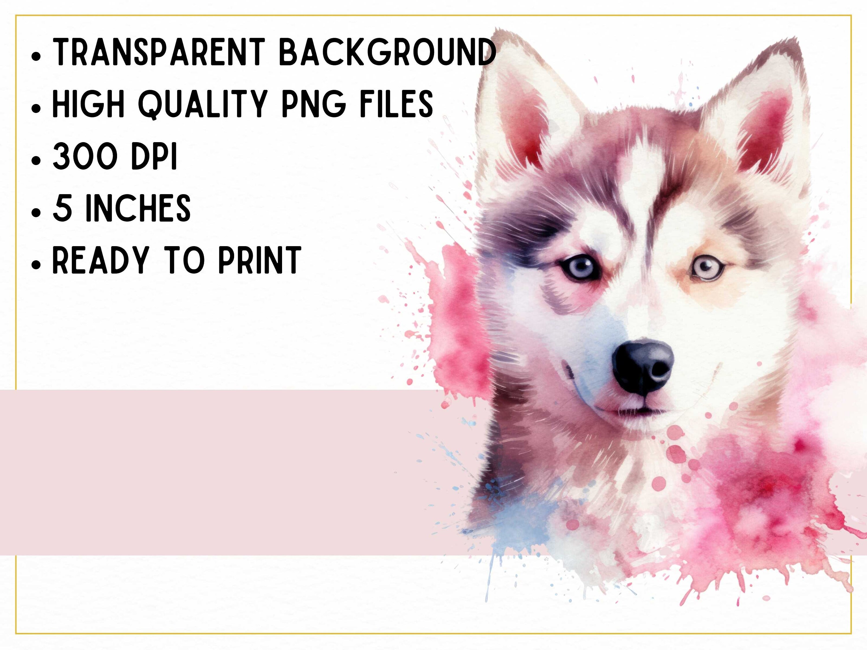 Dog Puppies Clip Art Puppy Watercolor Clipart PNG - Etsy
