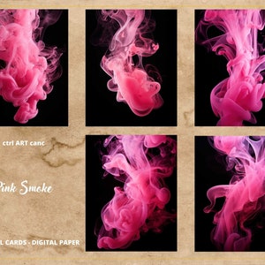 Smoke Printable Paper Smoke Effect Screen Smoke Pink Smoke Printable ...