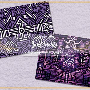 Aztec Digital Paper Maya Journal Kit Inca Printable Paper Maya ...