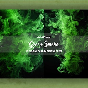 Smoke Printable Paper Smoke Effect Screen Smoke Green Smoke Printable ...