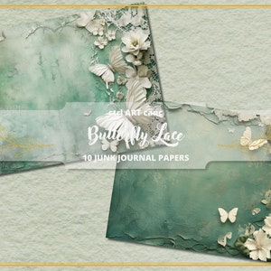 Butterfly Junk Journal Kit Butterfly Scrapbook Kit Butterflies Digital ...