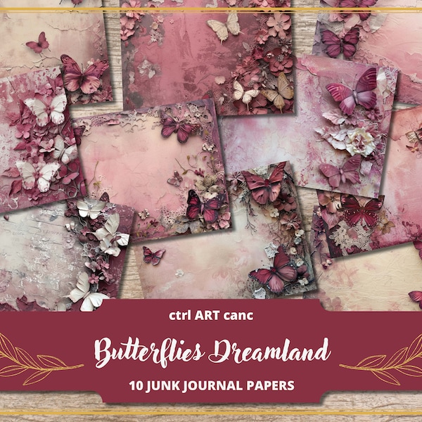 Butterfly Scrapbook - Etsy