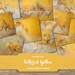 Tattered Yellow Digital Paper Yellow Journal Paper for Junk Journal ...