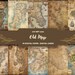 Tattered Brown Digital Paper Brown Journal Paper for Junk Journal ...