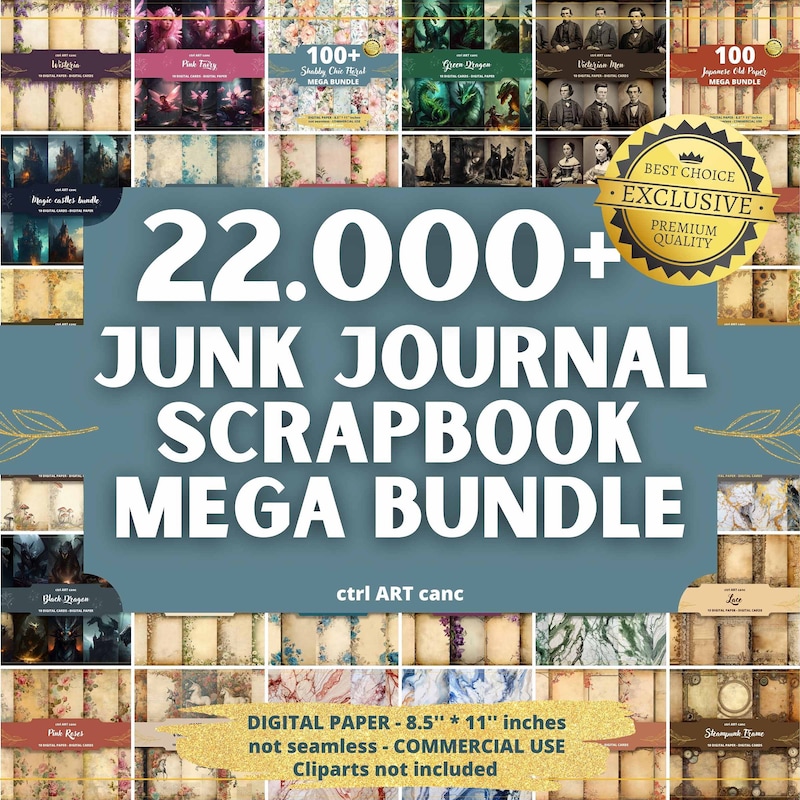 Scrapbook Kit Digital - Etsy