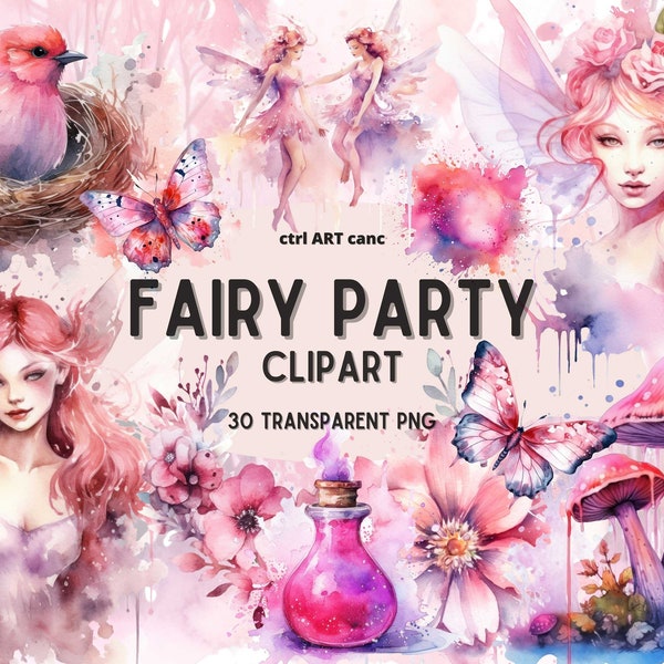 Fairy Clipart - Etsy