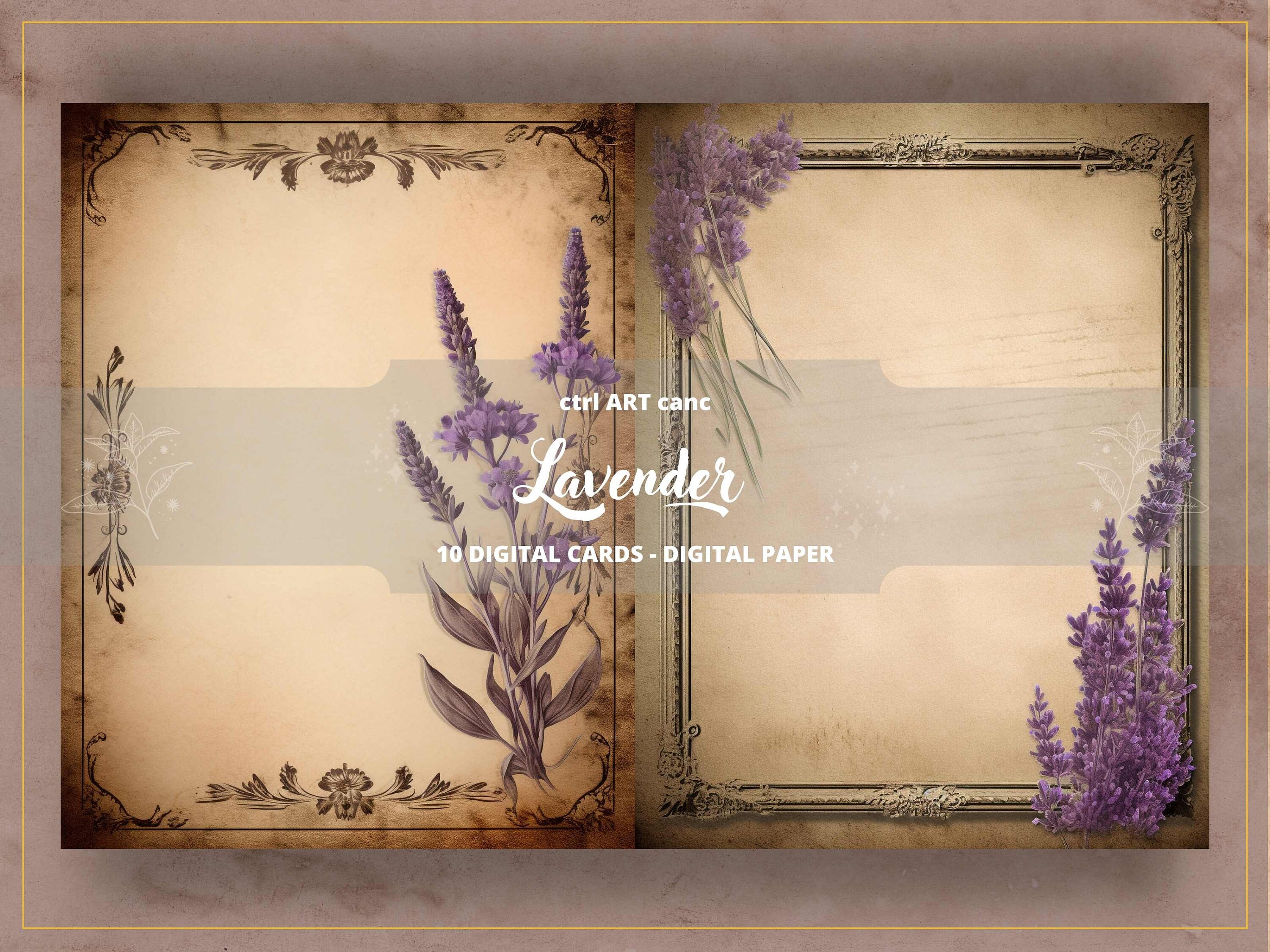 10 Lavender Printable Paper Lavender Digital Paper Lavender - Etsy