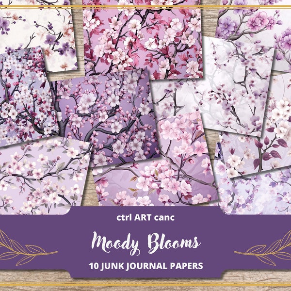 Purple Scrapbook - Etsy