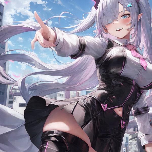 Vtuber Succubus Girl - Etsy