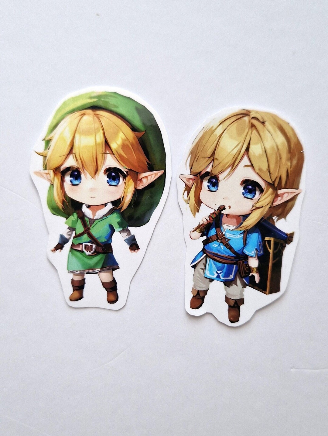 Link classic and BOTW Chibi Stickers - Etsy