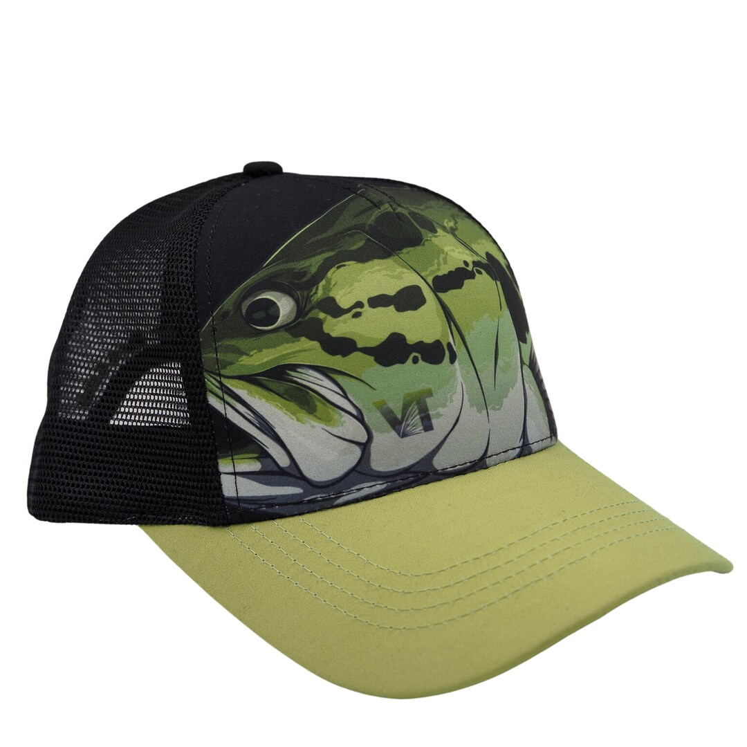 The Black Bass Fishing Caps - Etsy