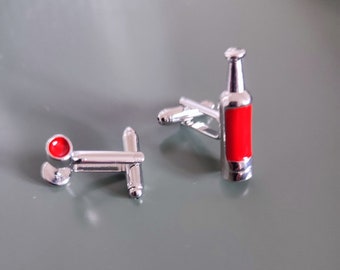 Demon Slayer Kyojuro Rengoku Anime Cufflinks. - Etsy UK