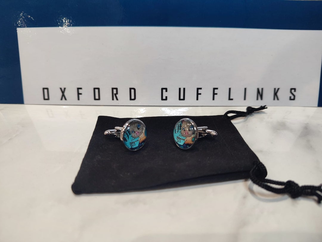 Demon Slayer Inosuke Hashibira Anime Cufflinks. - Etsy UK