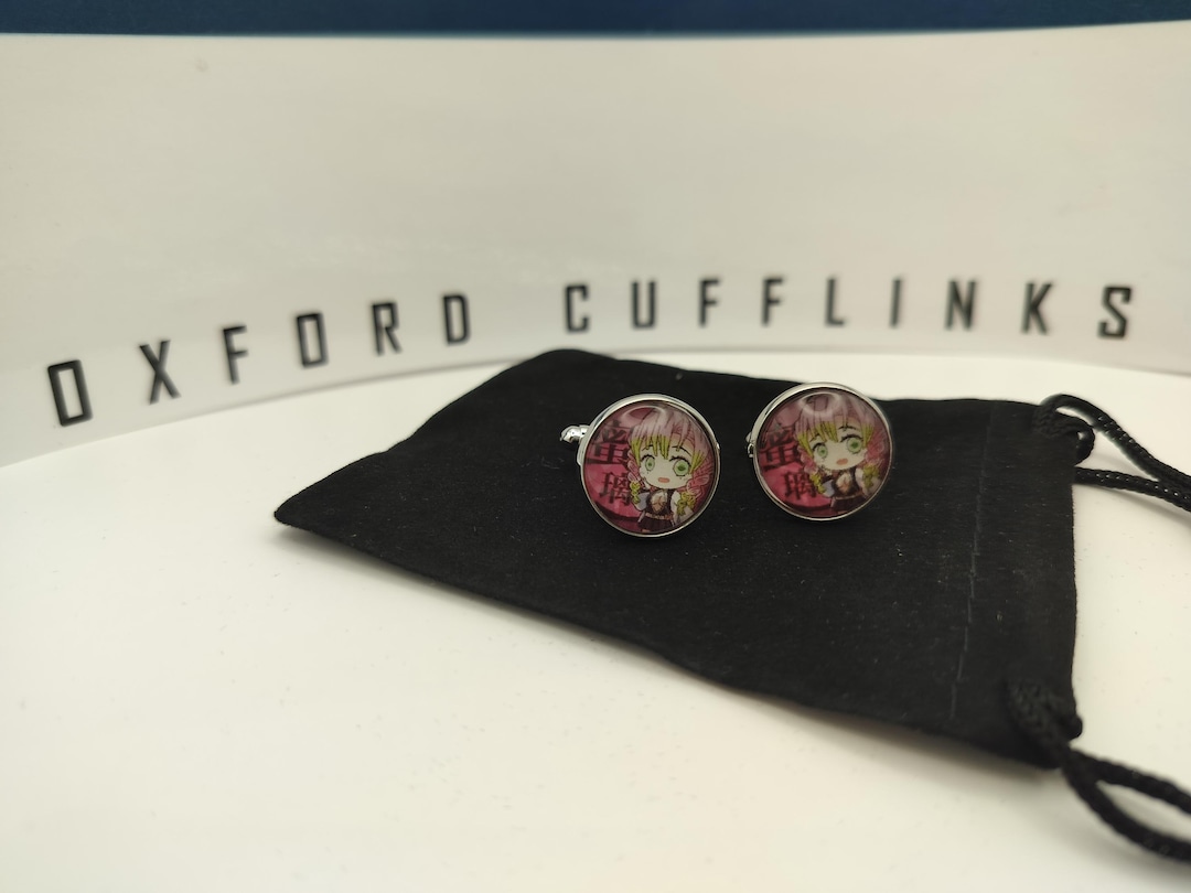 Demon Slayer Shinobu Kochō Anime Cufflinks. - Etsy UK