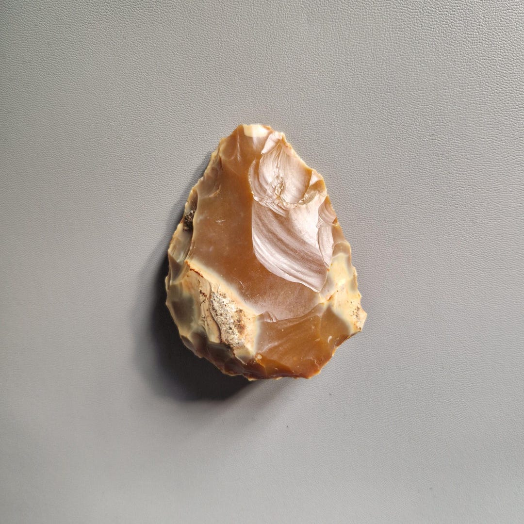 Neanderthal Made Mousterian Handaxe From the Yonne Area of France. so ...