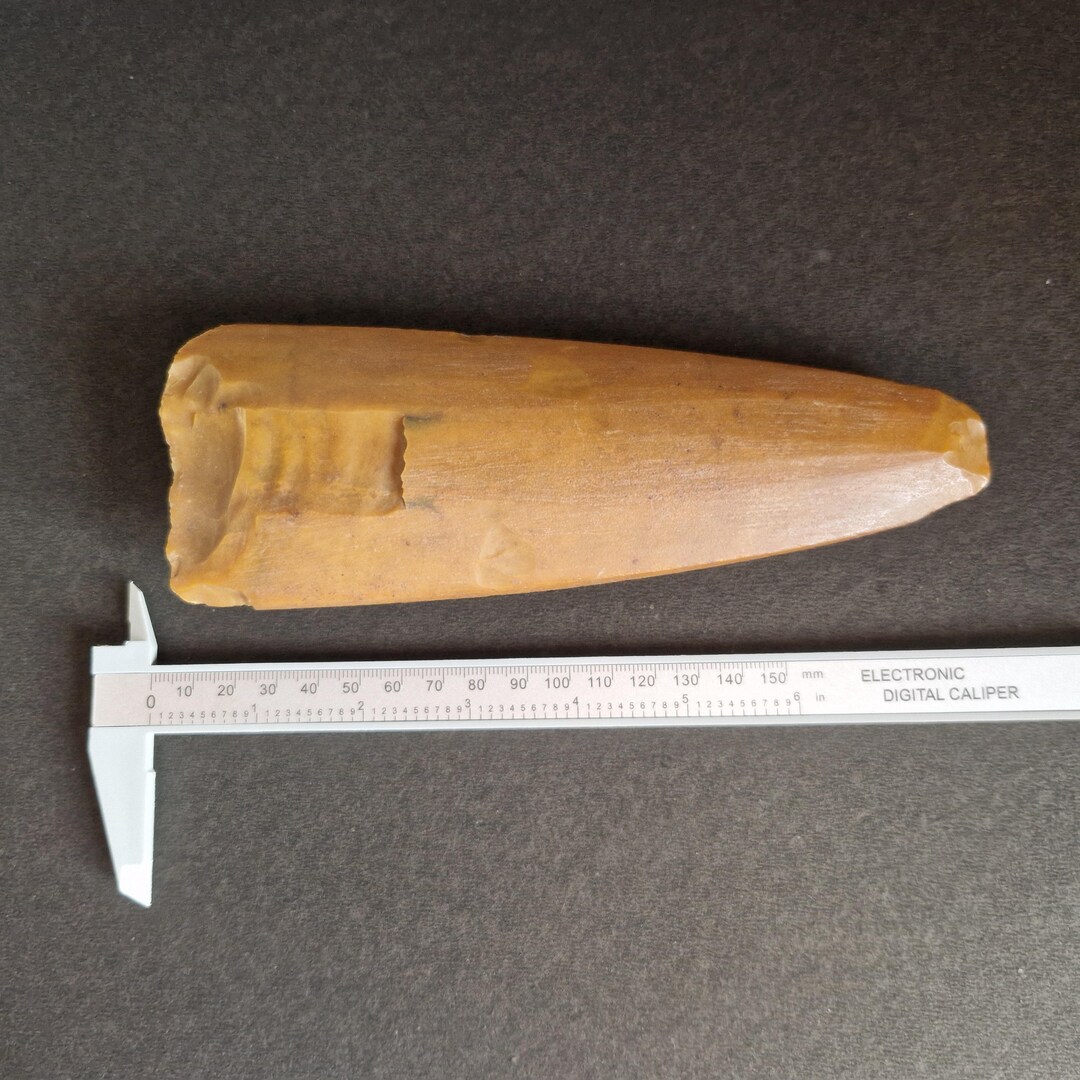 Very Large Neolithic Polished Axe Head Segment From the Paris Basin ...