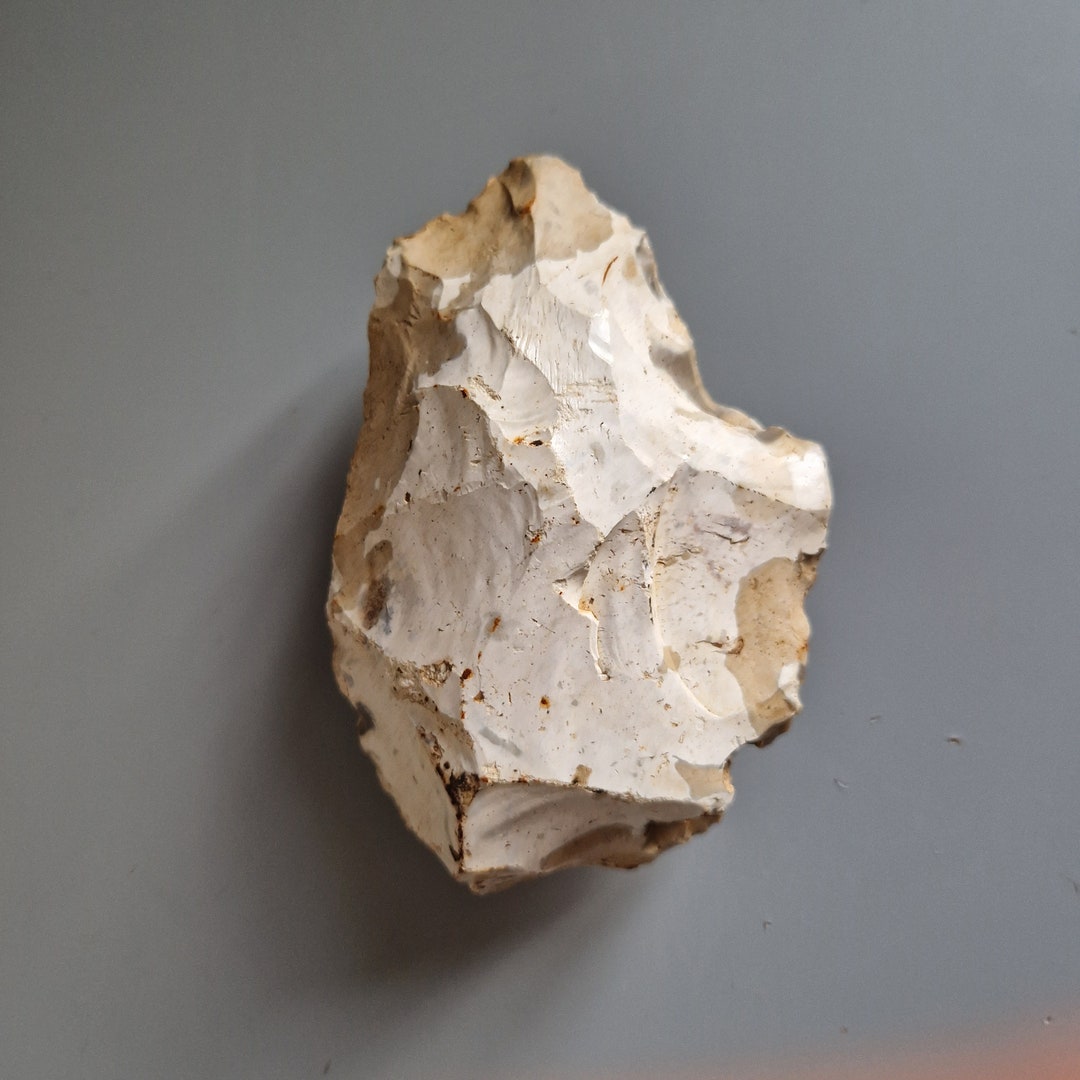 English Lower Palaeolithic Flint Handaxe From Ashmore, Dorset, England ...