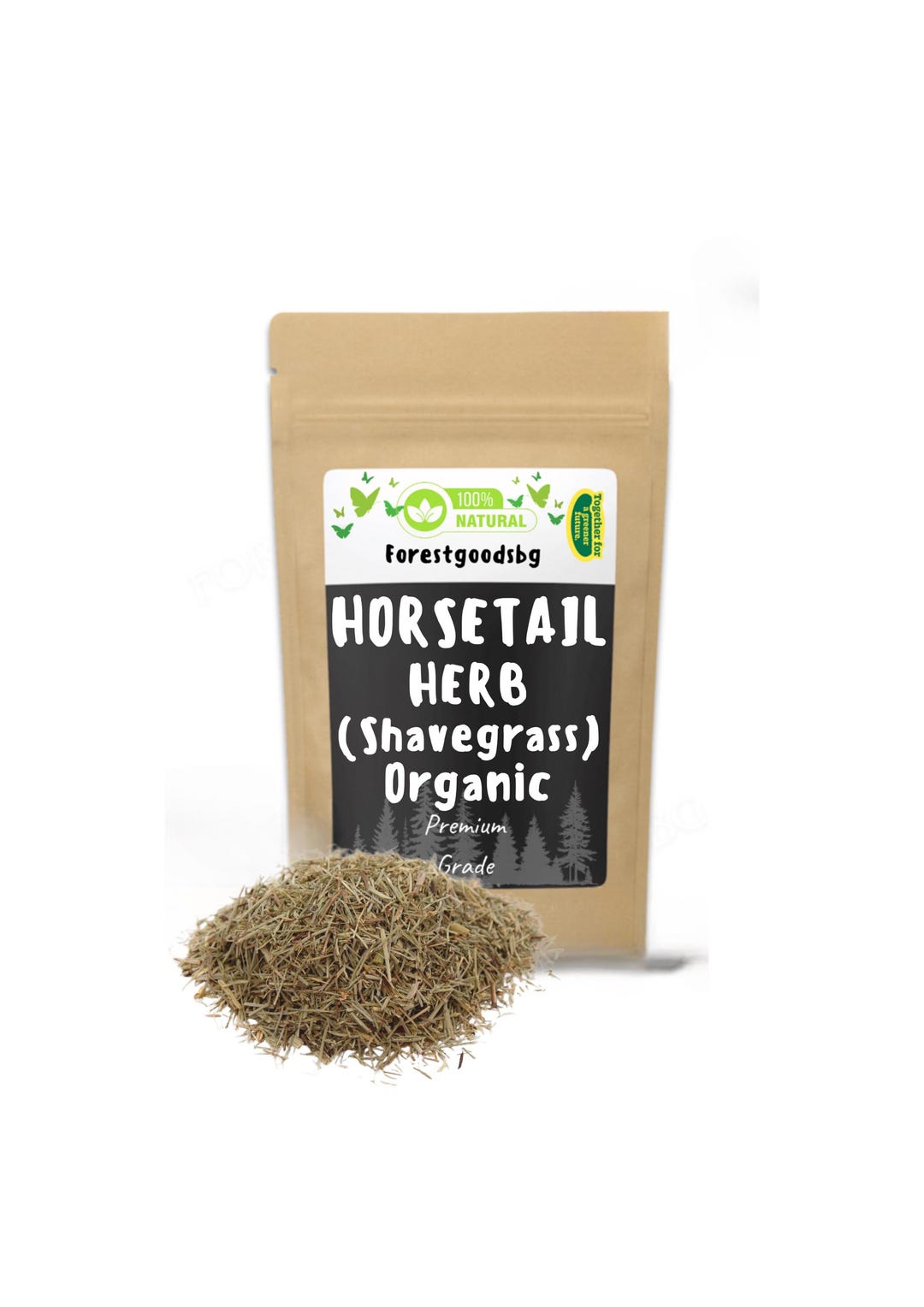 Organic Horsetail Herb,shavegrass Tea,equisetum Arvense for Wellness ...