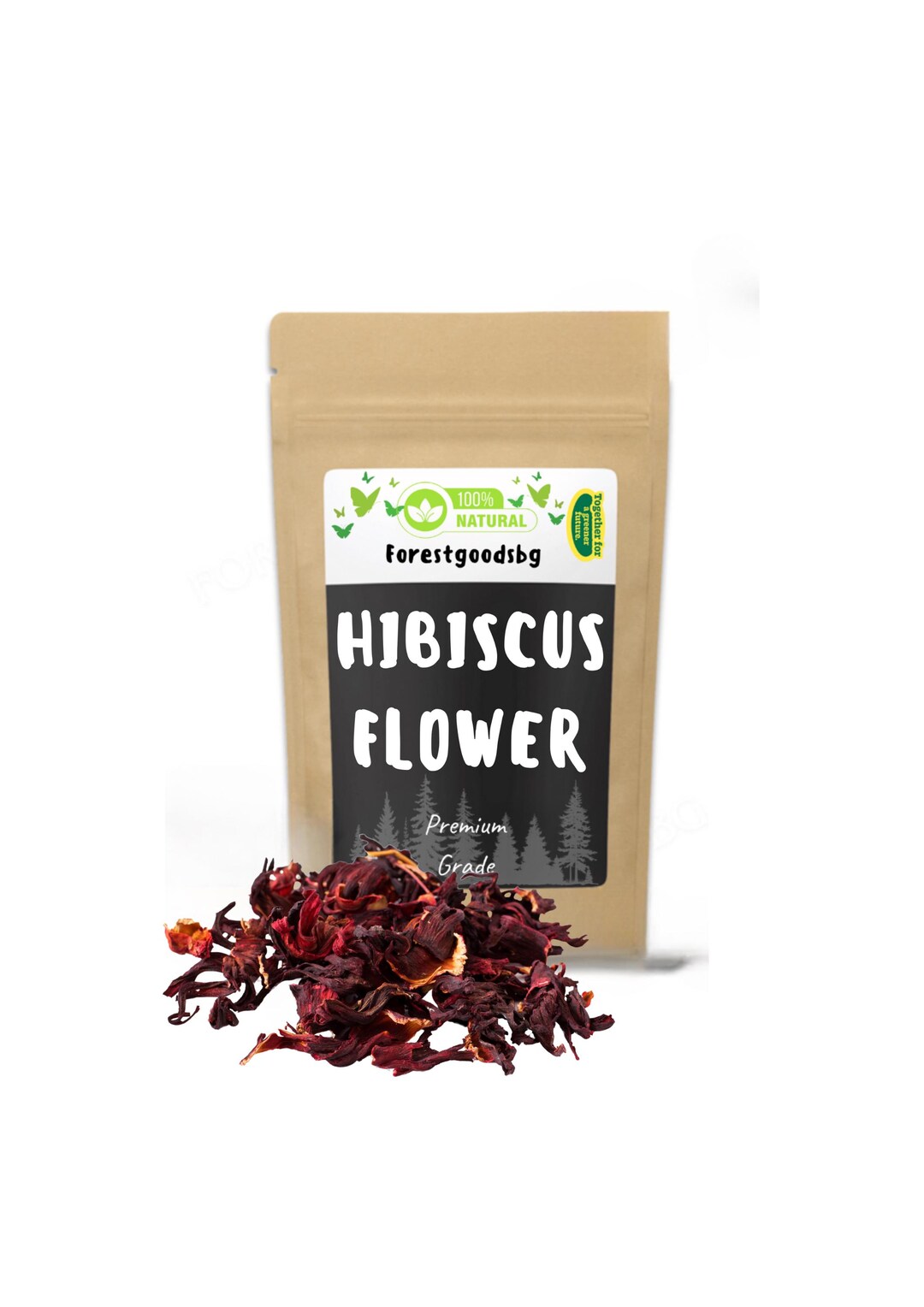 Organic Hibiscus Flower,hibiscus Sabdariffa,dried Herbal Tea,pure Hibiscus Flower Tea,loose Leaf ...