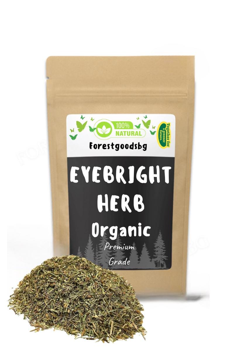 Organic Eyebright Herb,euphrasia Officinalis,herbal Tea for Wellness ...