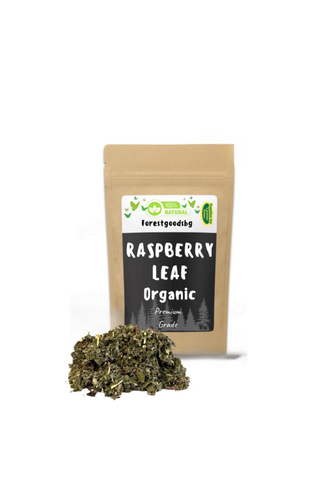 Organic Raspberry Leaf,rubus Idaeus,dried Raspberry Leaves,loose Herbal ...