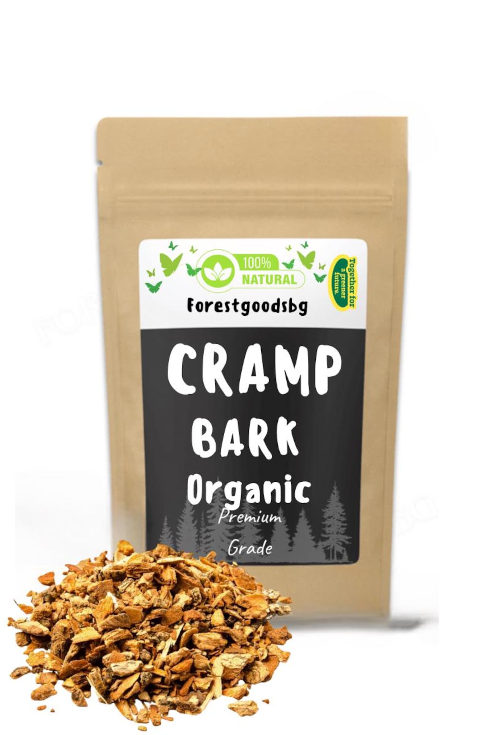 Organic Cramp Bark,viburnum Opulus,loose Herbal Tea for Wellness ...