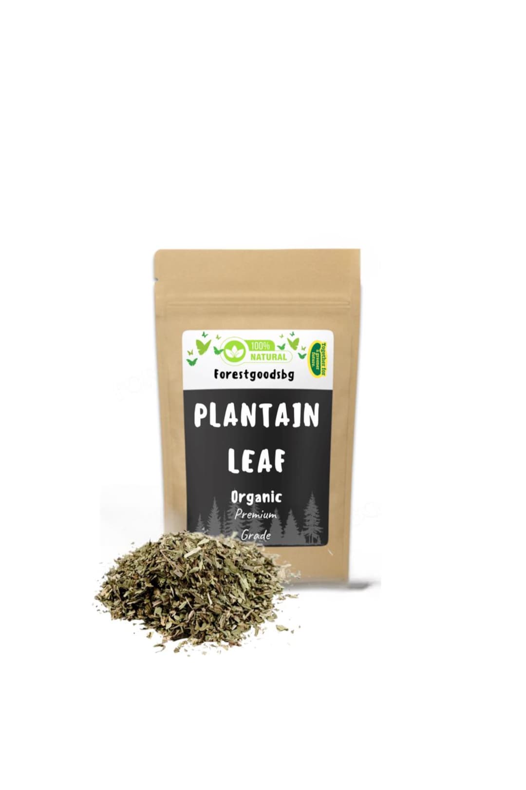 Organic Plantain Leaf,plantago Major,herbal Tea & Remedy Herb for ...
