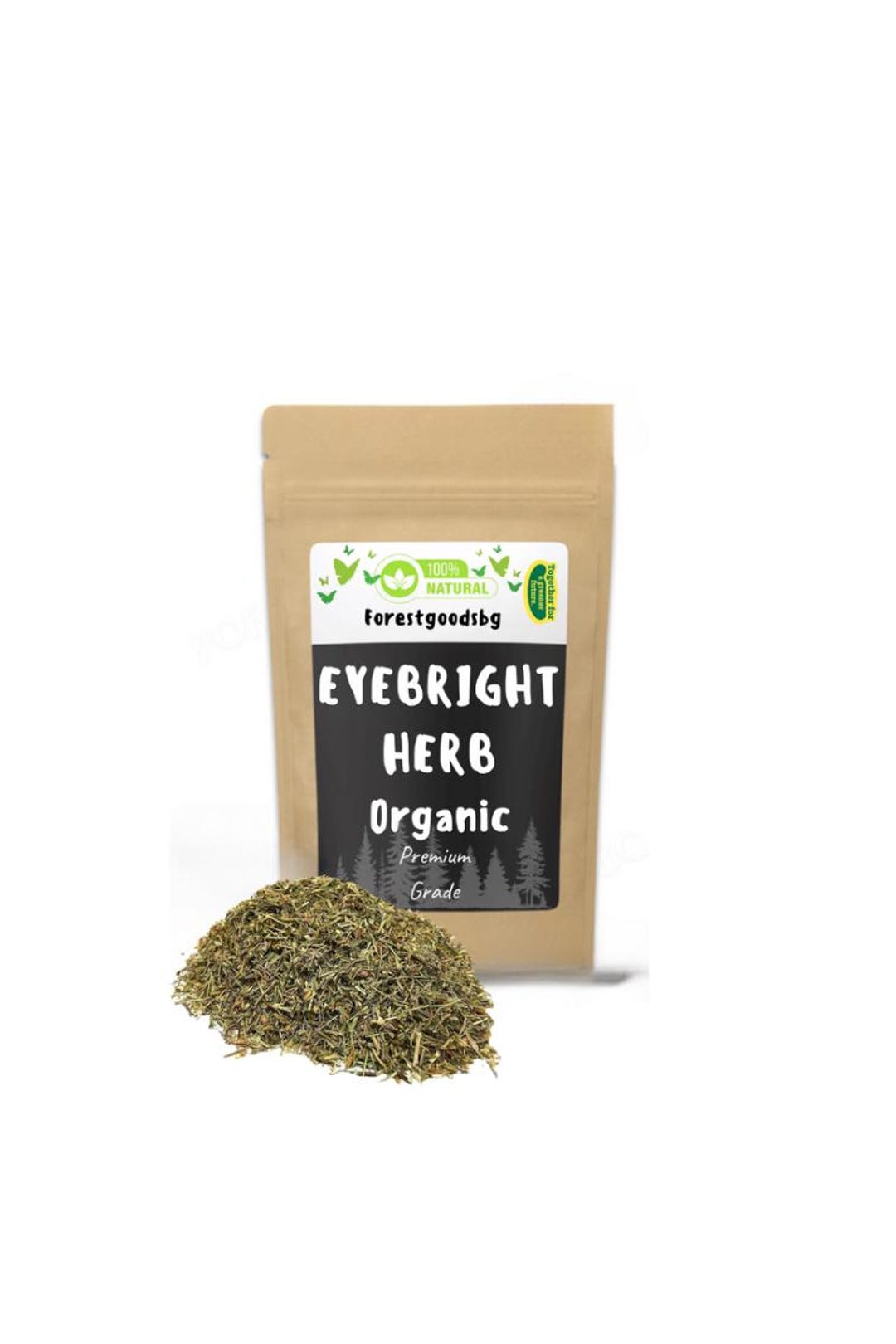 Organic Eyebright Herb,euphrasia Officinalis,herbal Tea for Wellness ...