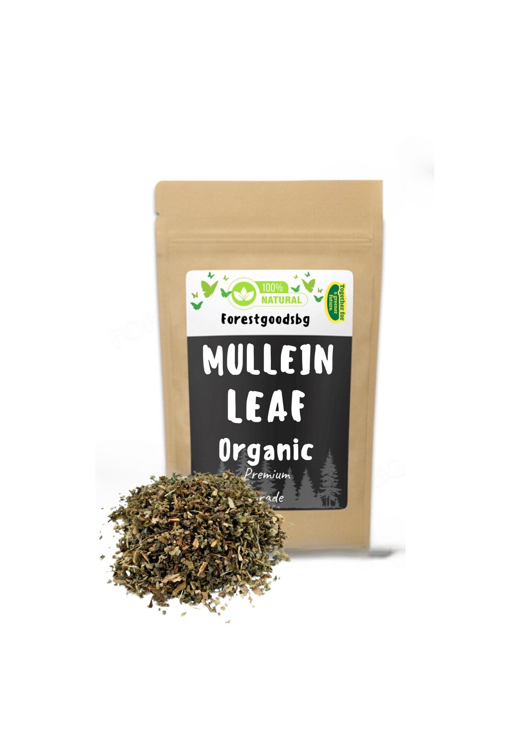 Organic Mullein Leaf Tea,dried Verbascum Thapsus for Herbal Blends ...