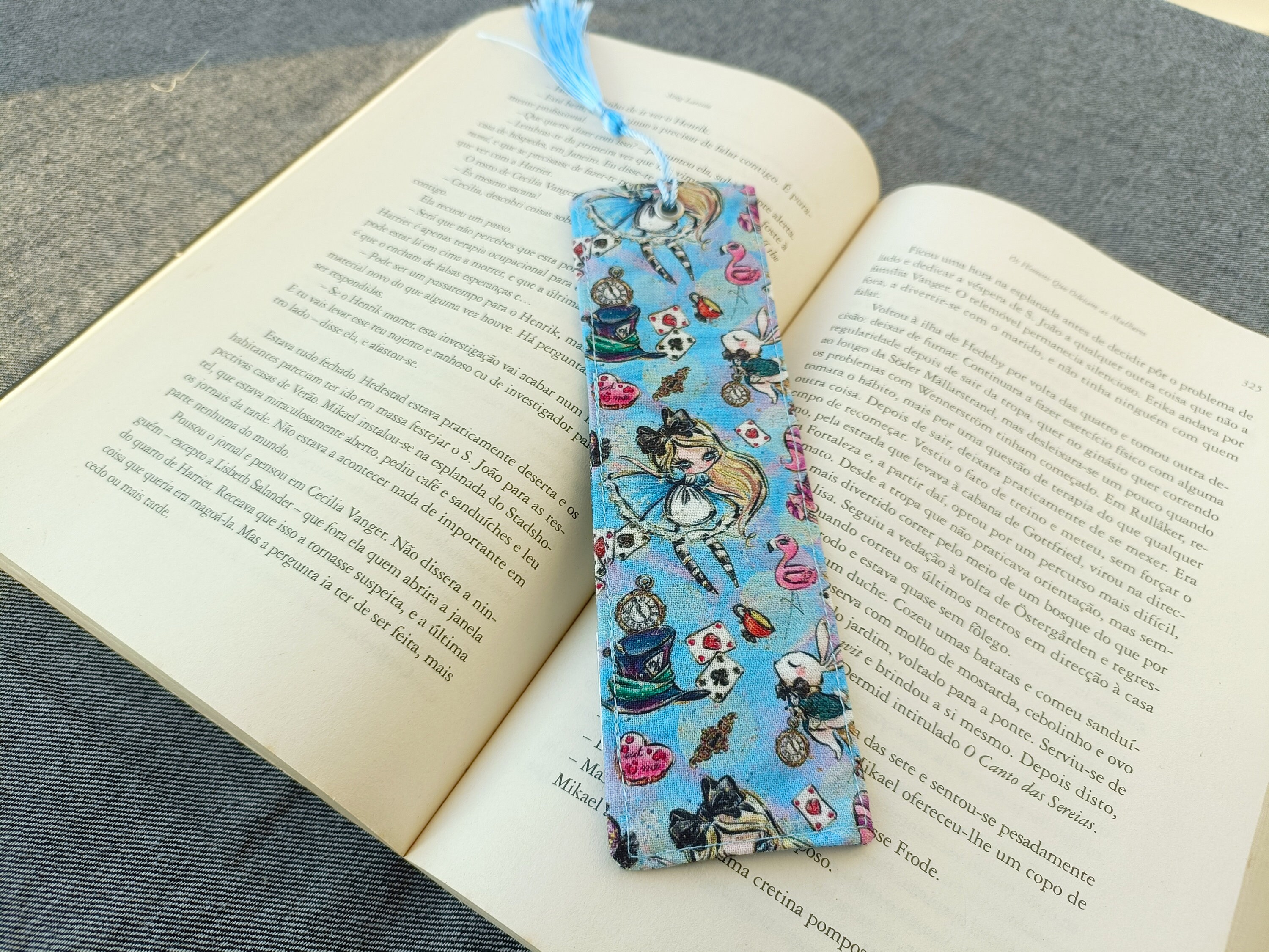 Alice in Wonderland Bookmark Alice Wonderland Literary Gifts - Etsy