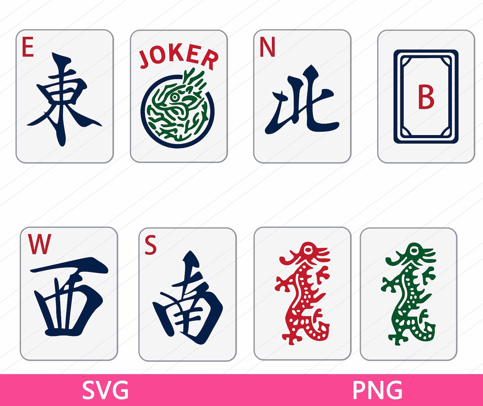 Full Mahjong Pattern Svg,american Mahjong,american Mahjong Svg,mahjong ...