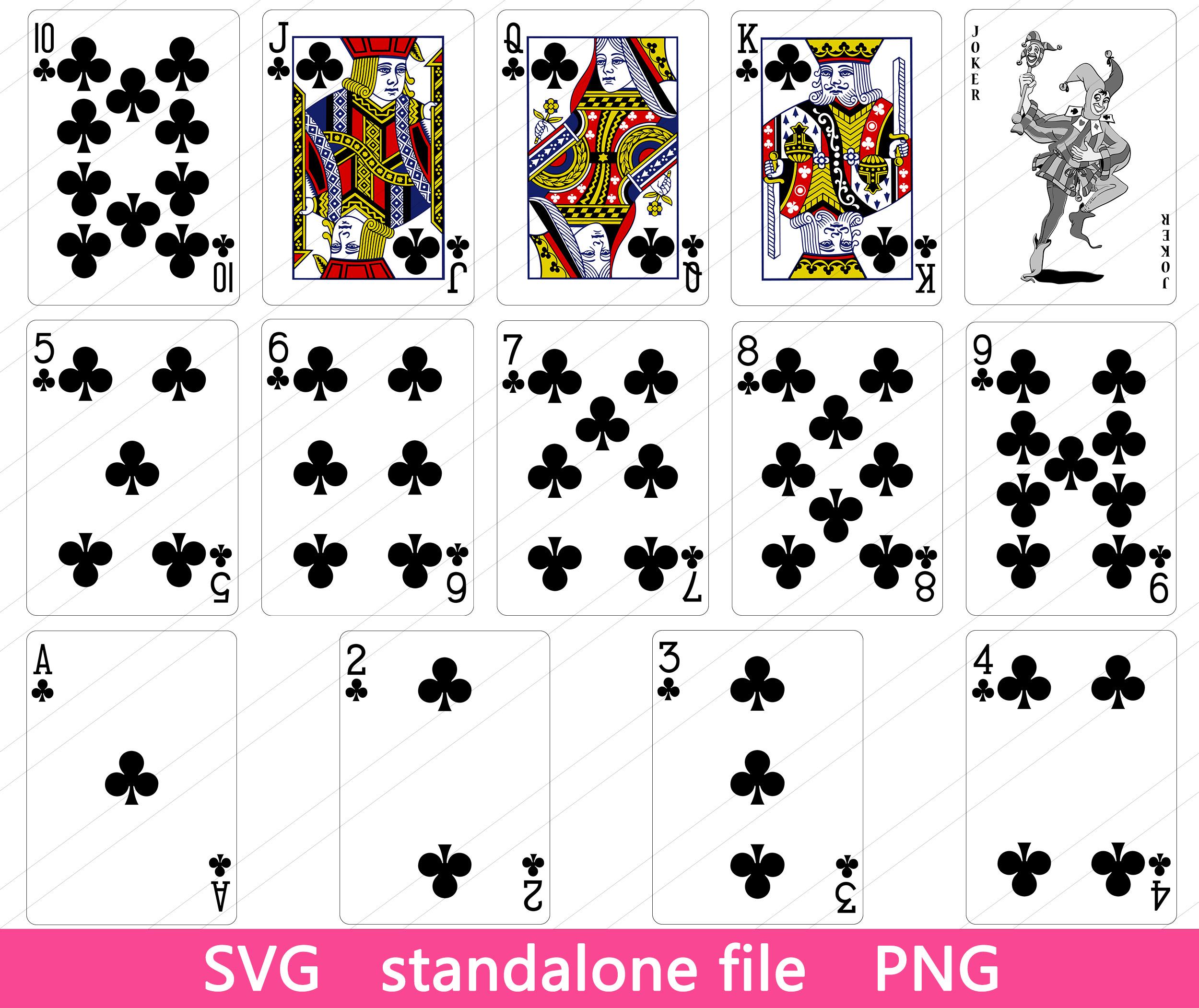 Playing Cards Svg,playing Cards Vector,playing Cards Decoration,playing ...