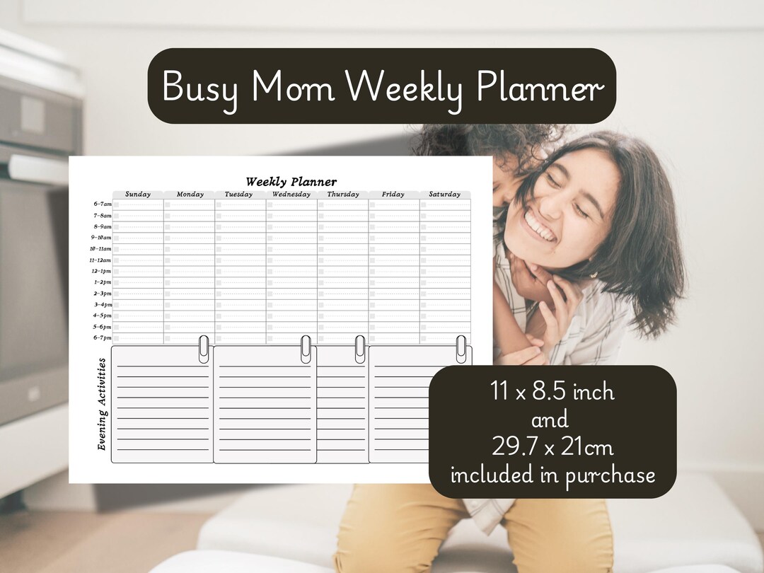 Weekly Planner 2025 Printable Teacher Weekly Planner Teacher Schedule ...