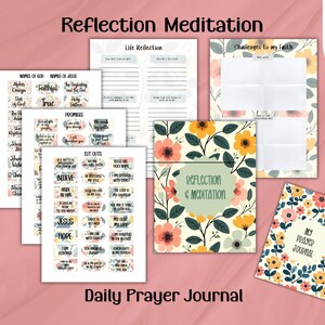 Christian Printable Personal Prayer Journal Printable Christian Gift ...
