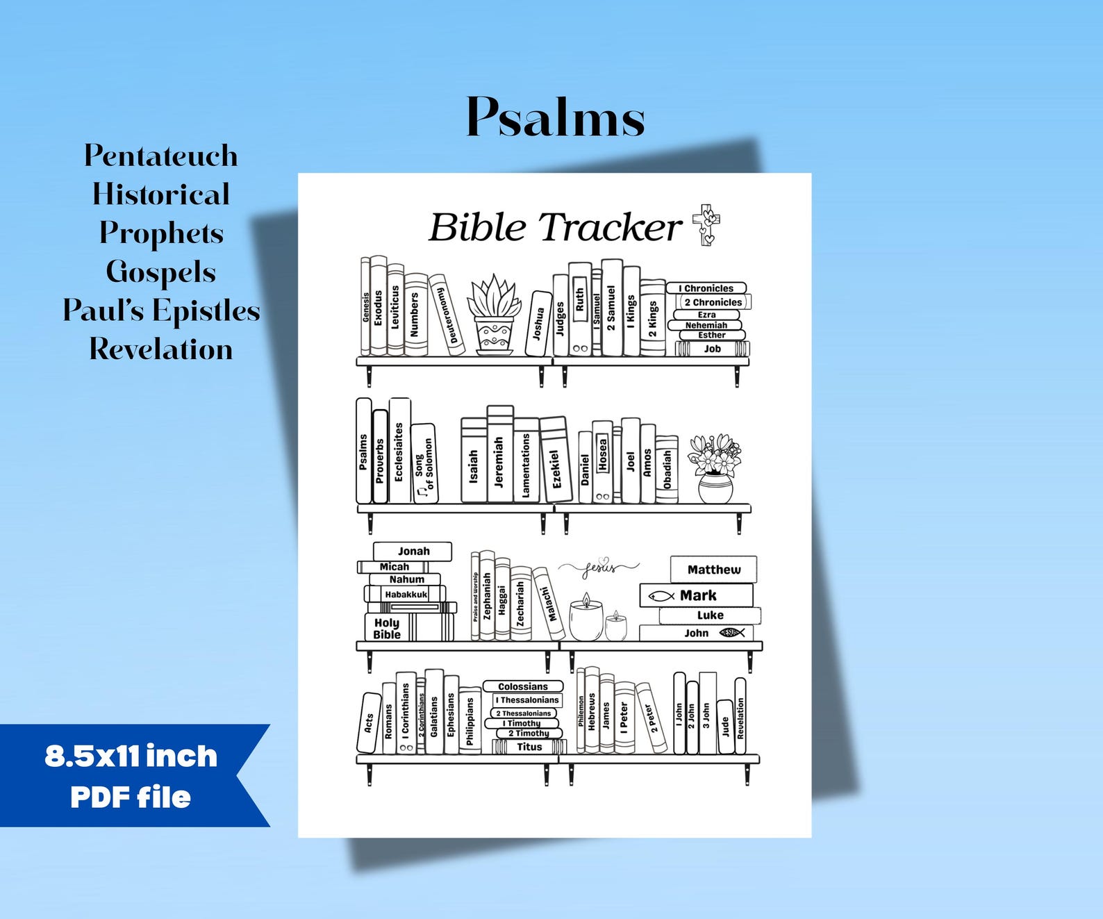 Christian Printable Bible Tracker Printable Scriptures Psalms Bible ...