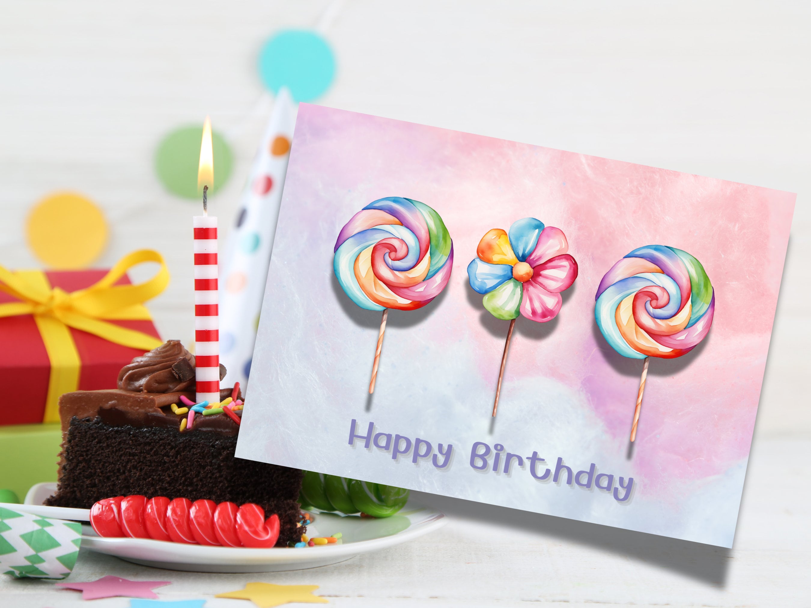 Kids Birthday Cards Printable Birthday Download Candy Printable ...