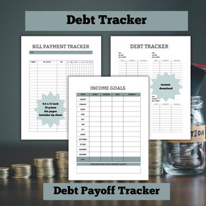 Savings Budget Planner Budget Tracker Printable Savings Tracker ...