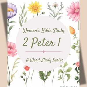 Bible Study Printable Word Study Digital New Testament Christian Gift ...