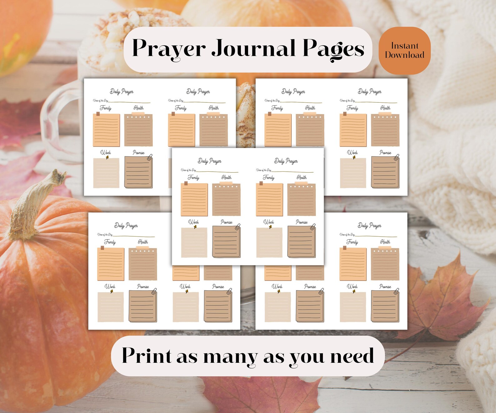 Christian Printable Daily Prayer List Printable Bible Prayer Bible ...