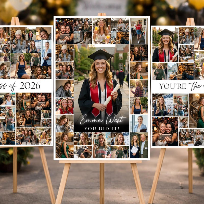 Graduation Collage - Etsy