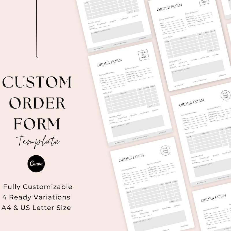 Restaurant Order Pad - Etsy