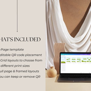 Model Z Card Template - Model Comp Card Template - Editable Canva ...